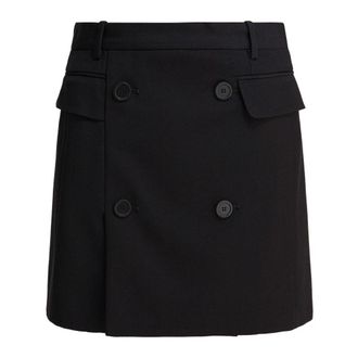 Balenciaga Taillierter Minirock - - Skirts - Damen - Schwarzk - XS