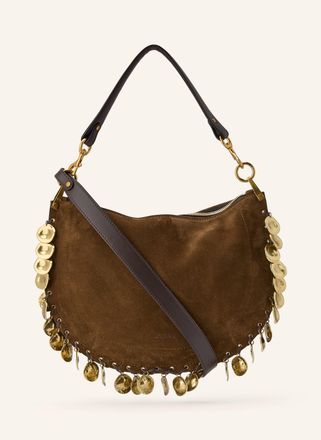 Isabel Marant Isabel Marant Schultertasche Oskan Soft Zip braun