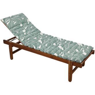 Lovely Casa Coussin bain de soleil pour transat Sauge 60x180 cm