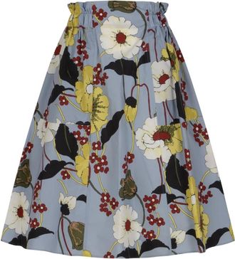 Marni Femme, Jupes, Multicolore, Taille: 38 FR Jupe Midi &Eacute;vas&eacute;e