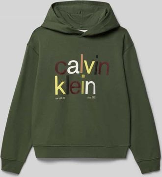 Calvin Klein Jeans Hoodie mit Label-Print