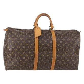 Louis Vuitton unisex, Pre-owned, Brun, Taille: ONE Size Sac Week-end Vintage Pre-owned