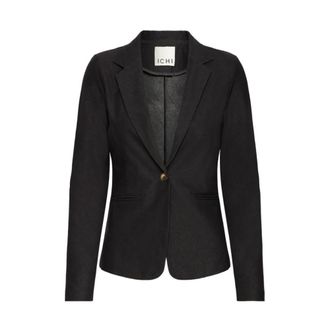 Ichi Ihkate Denim Blazer - - Jackets - Damen - Schwarzk - L