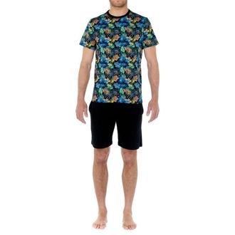 HOM WFWAUTO Herren Court REVA Pyjama-Sets, Multicolore, S