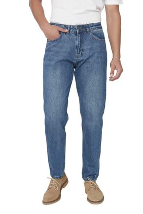 Trendyol Trendyol Mens Herren Mittlerer Bund Essential Fit Jeans, Blue, 36