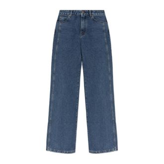 Balmain Straight-leg Jeans - - Jeans - Damen - Blau - XS