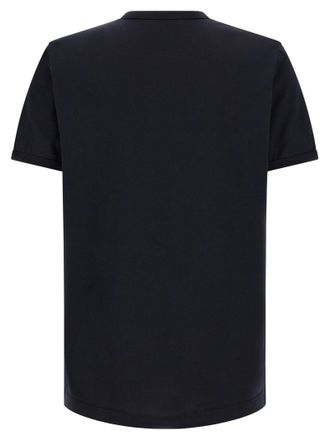 Dolce & Gabbana Metal Logo Plaque T-shirt - Black
