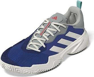 adidas Homme Barricade M Shoes-Low, Team Royal Blue/Off White/Bright Red, 45 1/3 EU