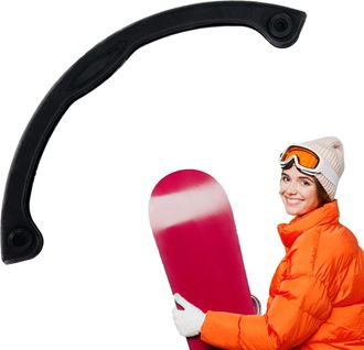 Generic Kantenschutz - Flexibler ABS-Snowboardschutz, Antikollisions-Skateboard-Deck-Abdeckung, Jugend-Sportausr&uuml;stung, Schutzausr&uuml;stung f&uuml;r Anf&auml;nger | Geboge