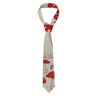 Generic Cravate Champignon Rouge Et Blanc Cravate Homme &Eacute;l&eacute;gante Cravatte Pour C&eacute;l&eacute;brations F&ecirc;tes Affaires