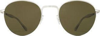 Mykita lunettes de soleil Tate &agrave; monture ronde - Argent