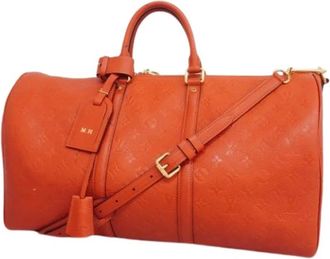 Louis Vuitton unisex, Pre-owned, Orange, Taille: ONE Size Sac Week-end Vintage Pre-owned