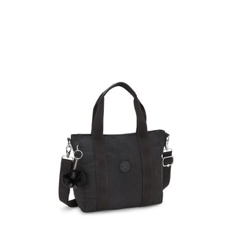 Kipling ASSENI MINI Kleine Tragetasche, Tragetaschen, Black Noir (Schwarz)