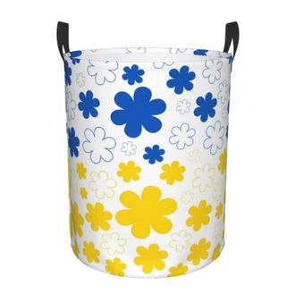 Generic Kreative Blume Korb W&auml;sche Rund W&auml;schekorb Stehender W&auml;schetonne F&uuml;r Spielzeug W&auml;schekammer Waschk&uuml;che