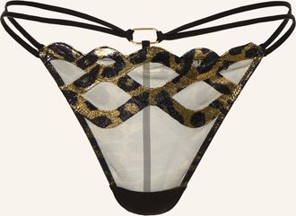 Livy Livy String Kira Mit Glanzgarn schwarz