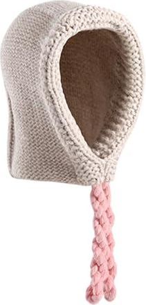 Generico Chapeau dhiver tricot&eacute; | Coiffure pour Le Climat Froid - Chapeau avec prot&egrave;ge-Oreilles pour lhiver - pour Les Hommes Sportifs skieurs Snowboarders Ran