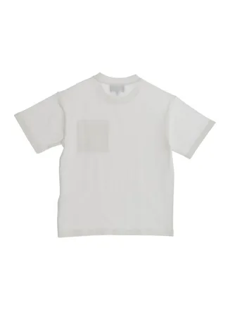 Emporio Armani Boys Kids T-Shirt With Logo, White Cotton T-Shirts And Polos