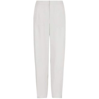 Giorgio Armani Straight Leg Hose - - Trousers - Damen - Wei&szlig; - XS