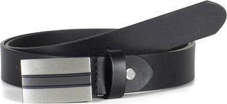 Howard London Lederg&uuml;rtel Paul - - Accessories - Herren - Schwarzk - 95 CM