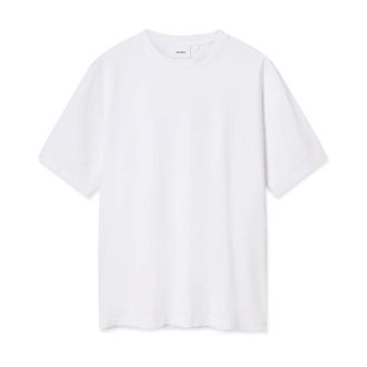 Axel Arigato Homme, Tops, Blanc, Taille: S Flow T-Shirt