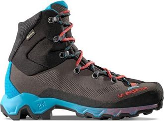 La Sportiva Femme Aequilibrium Trek GTX Chaussures, Carbon-Malibu Blue, 42
