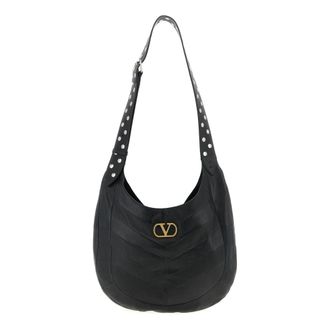 Valentino Garavani Hoboho Medium Schultertasche - - Bags - Damen - Schwarzk - ONE SIZE