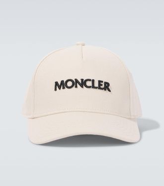 Moncler Baseballcap aus Baumwoll-Gabardine