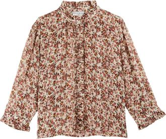 Emile Et Ida Blouse Bolina Imprim&eacute;e Coton et Soie Emile et Ida