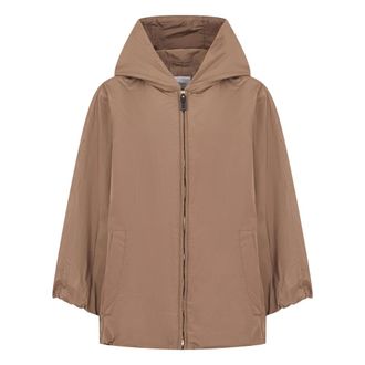 Max Mara Femme, Vestes, Beige, Taille: 38 FR Veste en taffetas hydrofuge