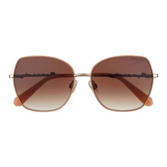 Superdry Butterfly Sonnenbrille mit hexagonalem Drahtrahmen - - Accessories - Damen - Rosa - ONE SIZE