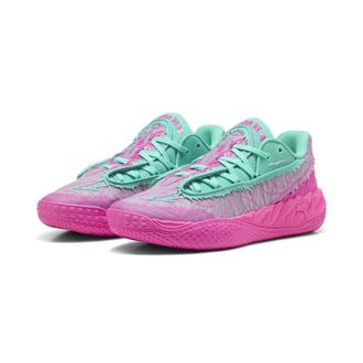 Puma Chaussures de basketball MB.05 Lo Miami Unisexe, Accessoires, Vert, 49.5