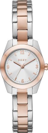 DKNY Uhr - Nolita Three-Hand Stainless Steel Watch - Gr. unisize - in Silber - für Damen