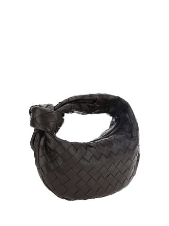 Bottega Veneta Womens Mini Jodie Handbag Fondant-Gold Lambskin Shoulder Bags