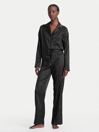 Guess Pyjama O6BX03 W3501 Schwarz Regular Fit