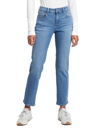 GAP Damen Klassische Straight Fit Denim Jeans, Medium Masco, 33 Regular