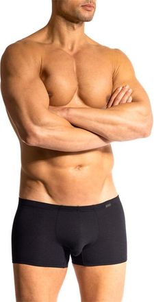 Olaf Benz Herren Trunk blau Baumwolle & Mix unifarben