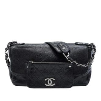 Chanel Pre-owned Vintage Schultertasche - - Pre-owned - Damen - Schwarzk - ONE SIZE