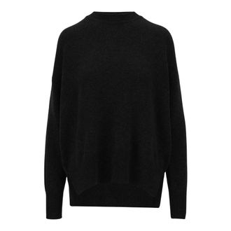 Jil Sander Rundhals-Pullover - - Knitwear - Damen - Schwarzk - S