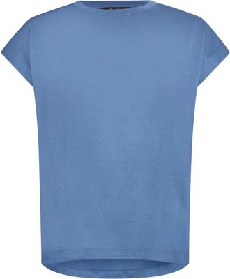 Moorer Femme, Tops, Bleu, Taille: 38 FR T-shirt