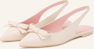 Pretty Ballerinas Slingballerinas Coton weiss