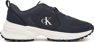 Calvin Klein Sneakers Hike Runner Lace Up Su Mesh HM0HM02448 Dunkelblau