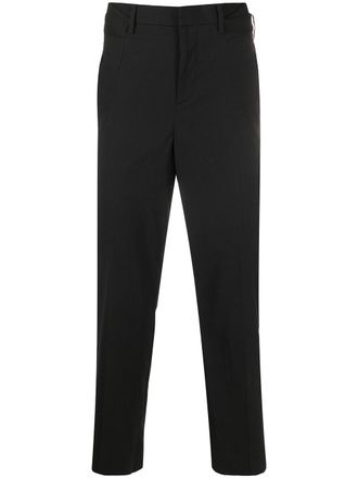 Neil Barrett pantalon crop &agrave; pinces - Noir