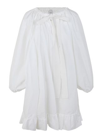 Patou Robe Courte - Blanc