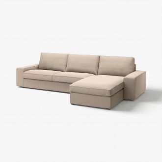 IKEA KIVIK 4er-Sofa mit R&eacute;camiere