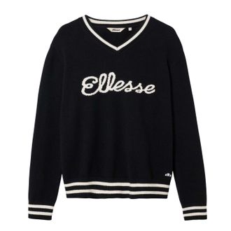 Ellesse Giocios Pullover Top f&uuml;r Herren, Jerseyware (Schwarz)