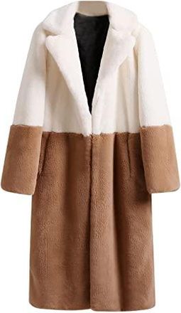 Generic Vestes dhiver pour femmes, manteaux dhiver tendance, grande taille, manteau long, v&ecirc;tements dext&eacute;rieur &agrave; capuche 2026, kaki, XXL