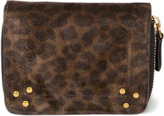 Jerome Dreyfuss Portefeuille Andre en cuir