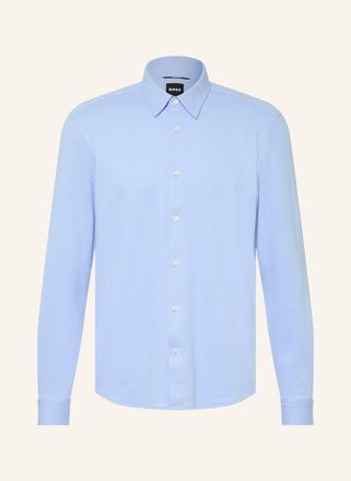 HUGO BOSS Hemd Liam Regular Fit blau