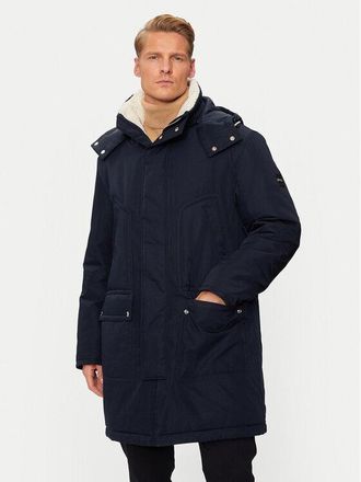 HUGO BOSS Parka H-Coyan 50524964 Dunkelblau Regular Fit