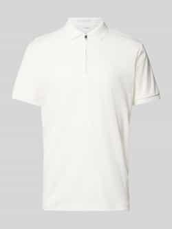 Selected Regular Fit Poloshirt mit Rei&szlig;verschluss Modell FAVE